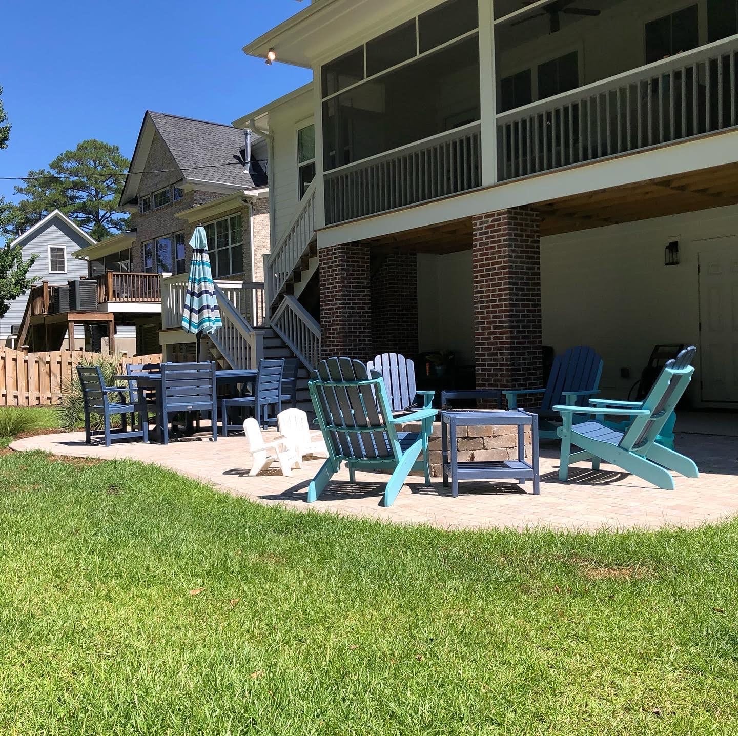 Fixing sloped back yards, adding bedding spaces and patio ideas ...